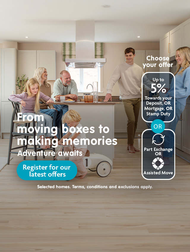 Badsey Gardens | New Build Homes | Miller Homes
