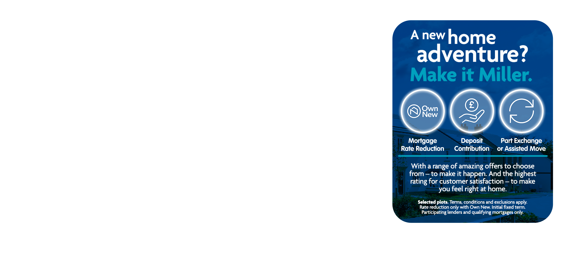 New Homes | New Build Homes For Sale | Miller Homes