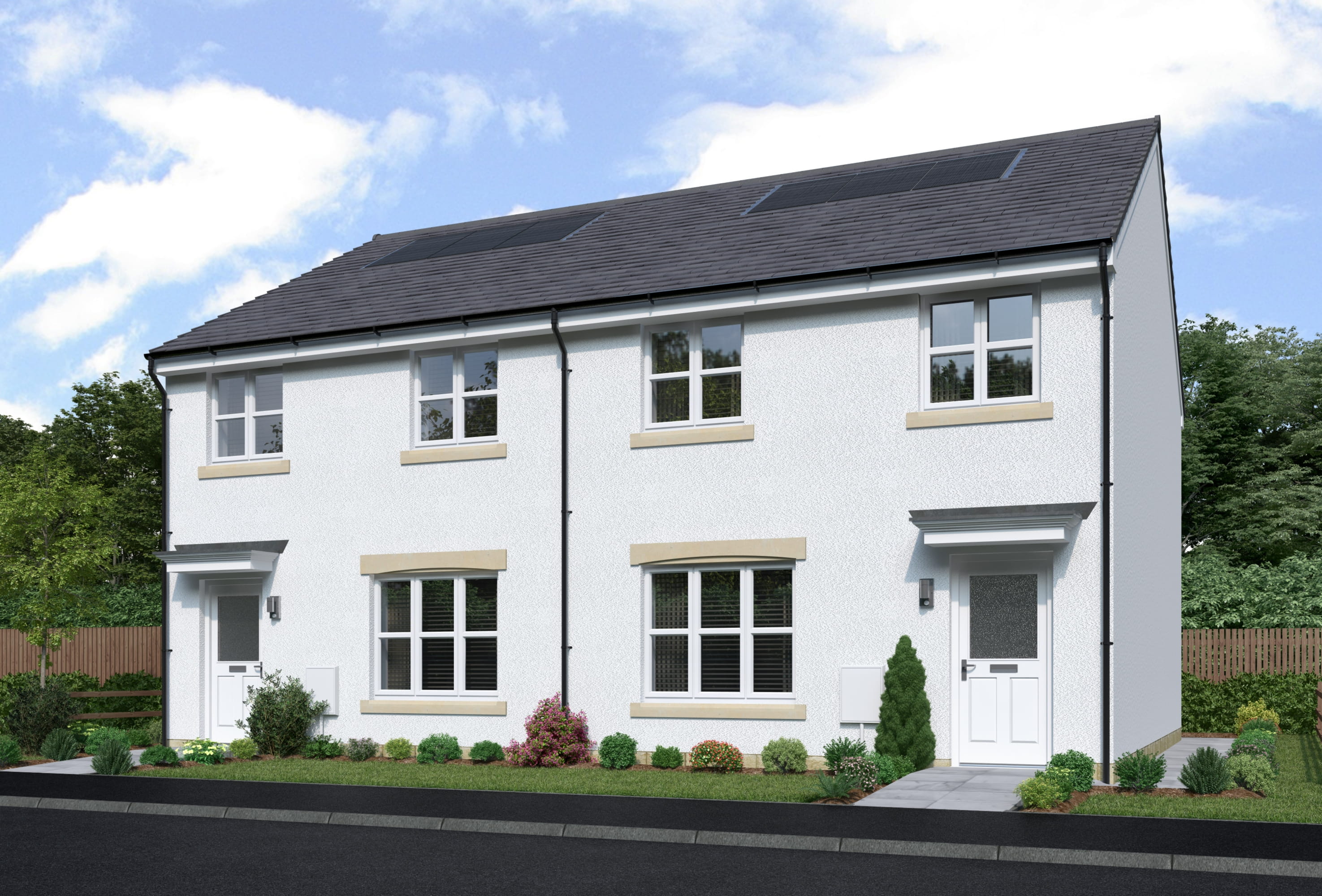 Fulton Semi | 3 bedroom house for sale in Whitecraig