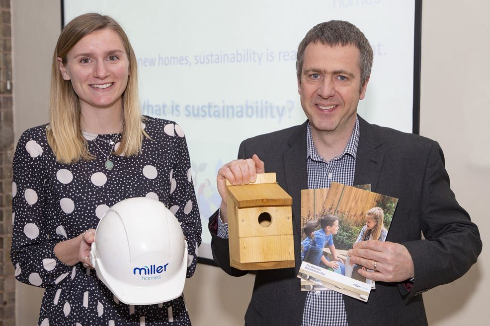 Chichester school children get a lesson on new build sustainability ...